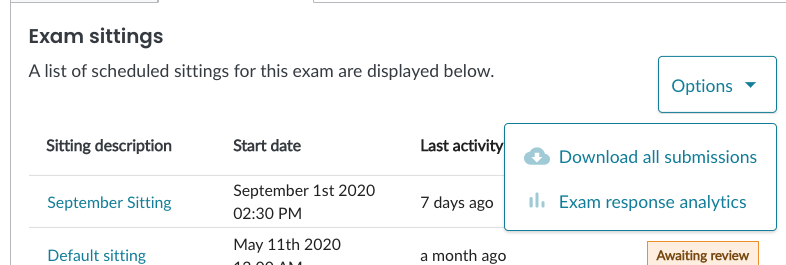 Marking Exams - BetterExaminations Documentation