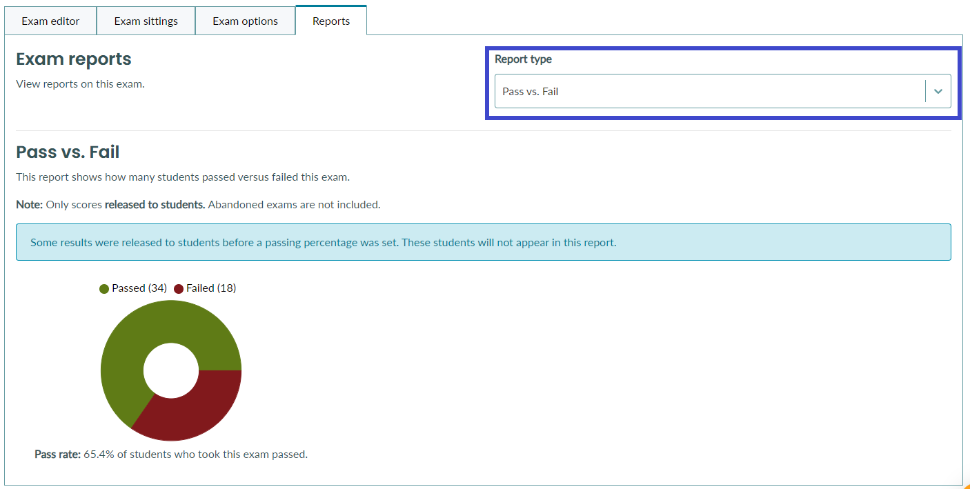 Exam Reports - BetterExaminations Documentation