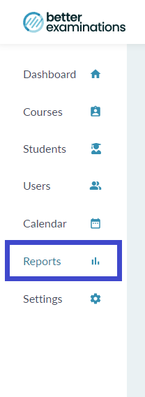 Organisation Reports - BetterExaminations Documentation